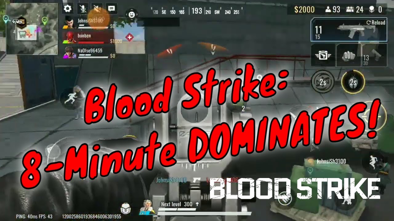 Blood Strike: EPIC 8-Minute Fight You NEED to See - YouTube