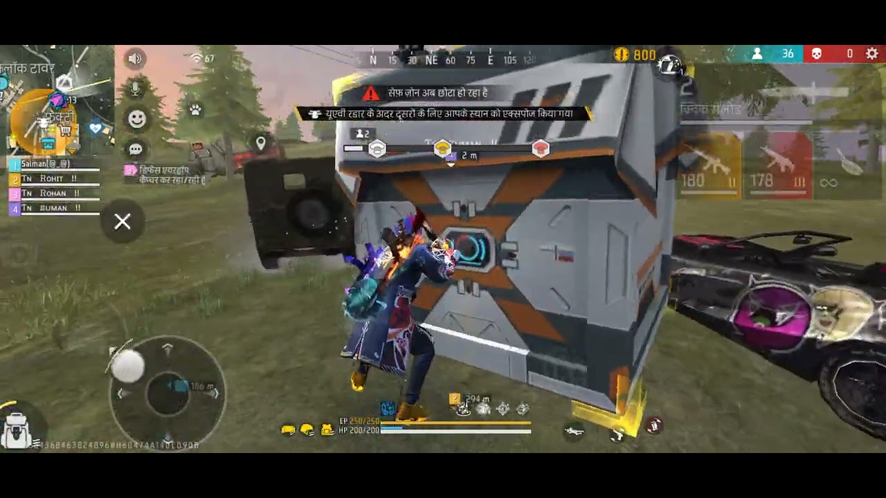 free fire battle royale gameplay 🔥 ff br rank gameplay - YouTube