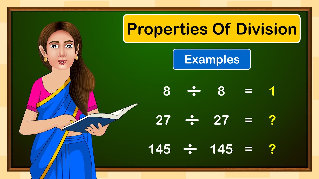 Properties of Division | Division | E-Learning Studio - YouTube