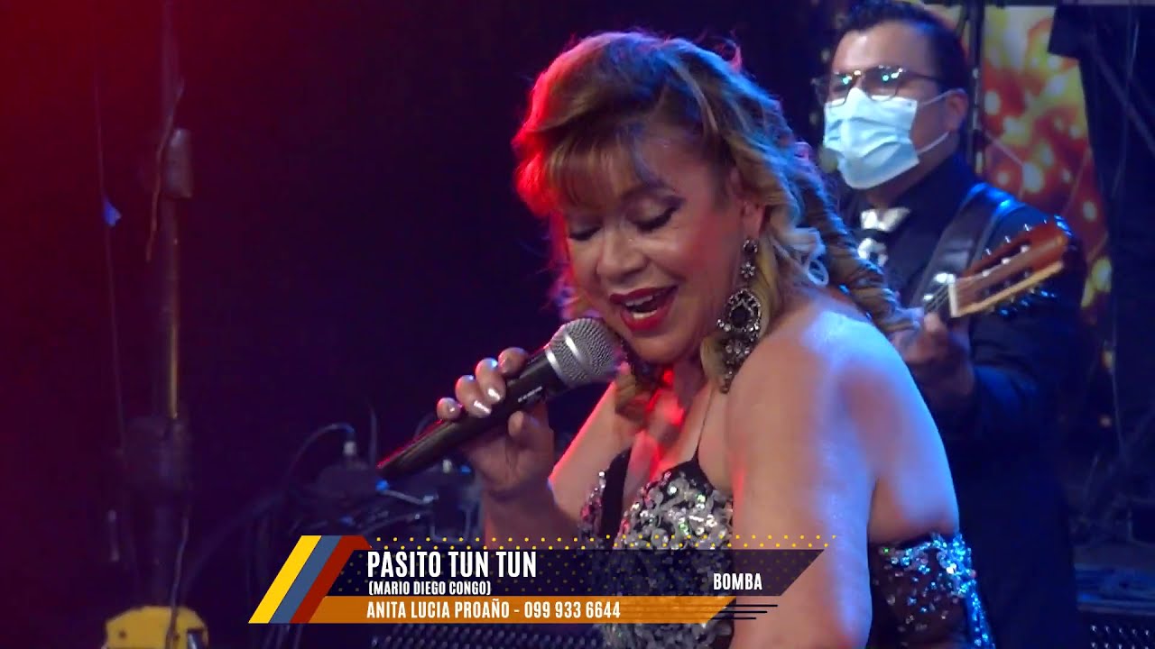 PASITO TUN TUN UNA LAGRIMA ANITA LUCIA PROAÑO - YouTube