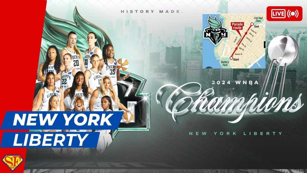 New York Liberty Parade of Champions: Celebrating Their First WNBA ...