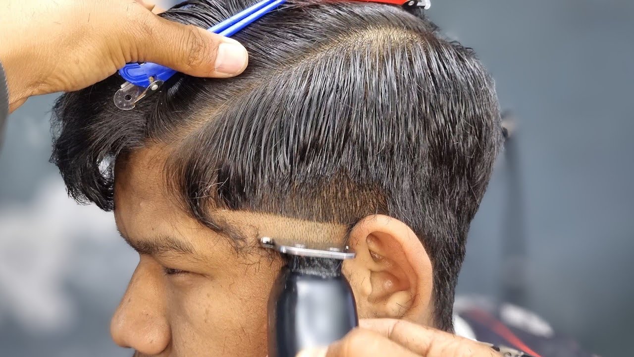 He is Cutting a High Taper For The First Time. He Was Fully Satisfied ...