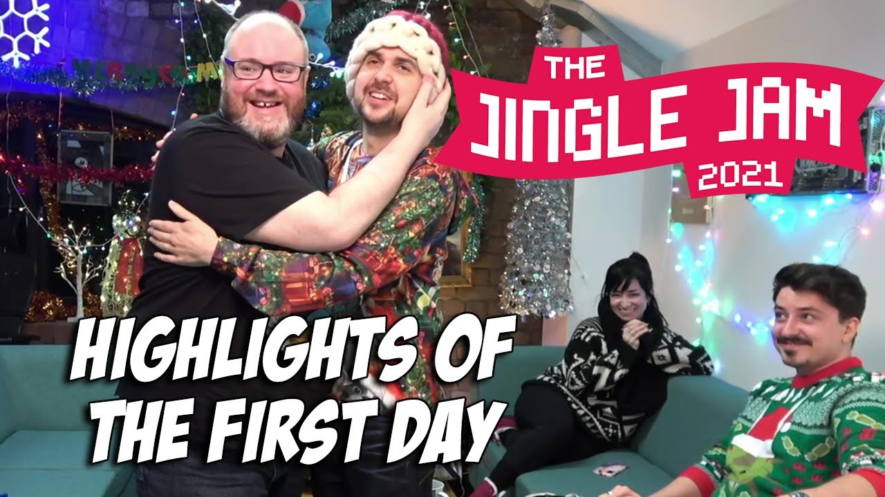 Jingle Jam 2021 1st Day Highlights - YouTube