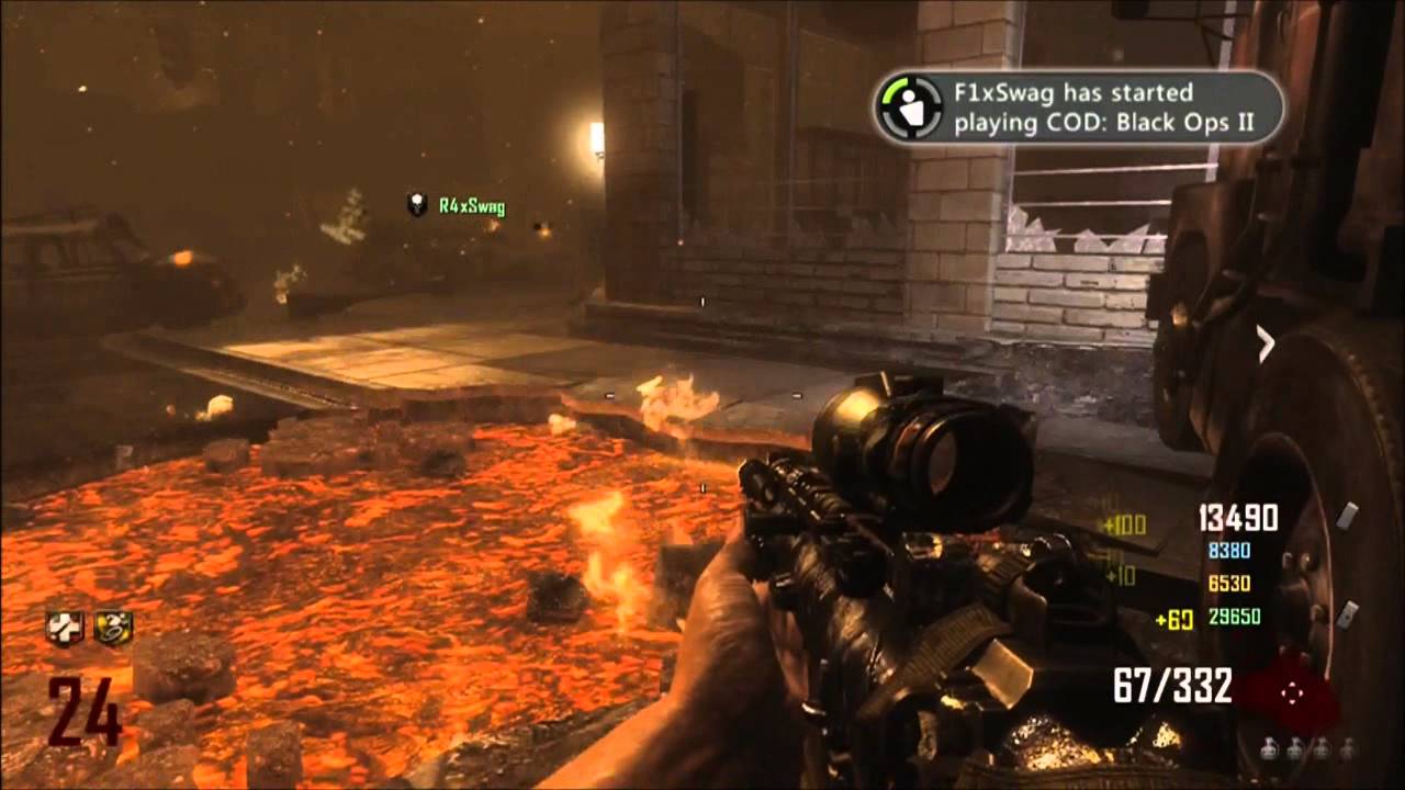 Black Ops 2 Tranzit Zombies Round 24 - YouTube