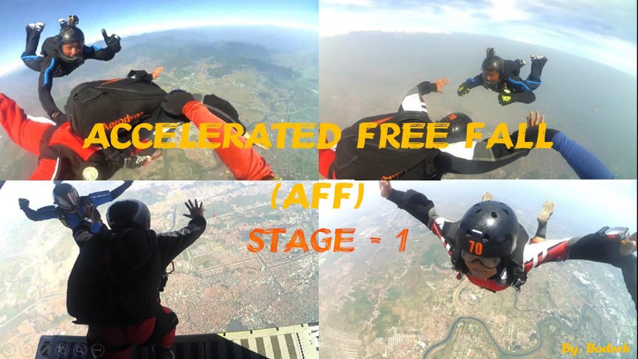 AFF STAGE 1 IN INDONESIA AIR FORCE MILITARY FREEFALL SCHOOL - YouTube