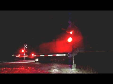 UP 5078 North MBOSS Departing North Kasper Siding Side Track (2-22-2022) - YouTube