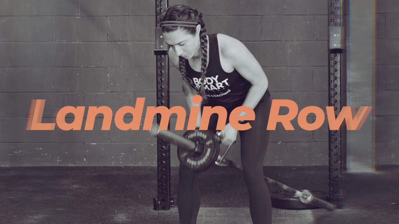 How to: Landmine Row - YouTube