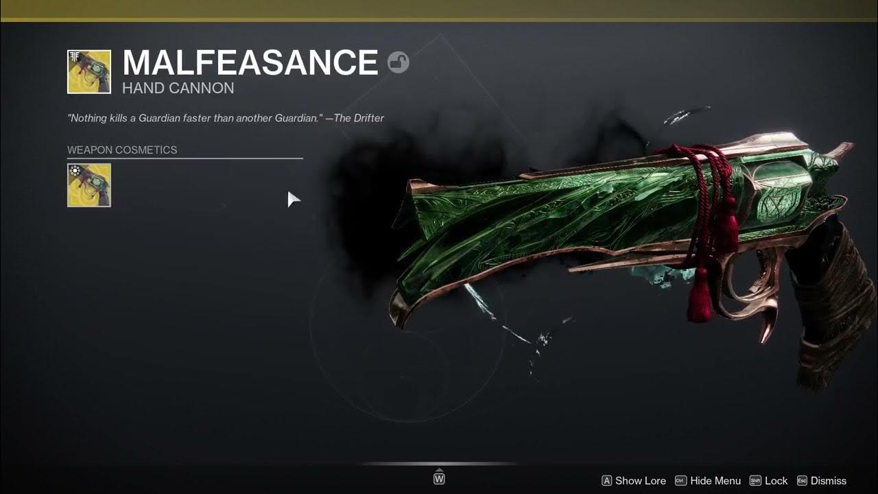 Destiny 2: Ornament | Red String of Fate | Malfeasance - YouTube