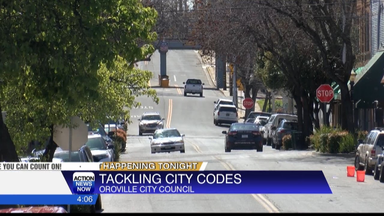Oroville City Council to vote on creating Ad Hoc committee to help trim city codes - YouTube