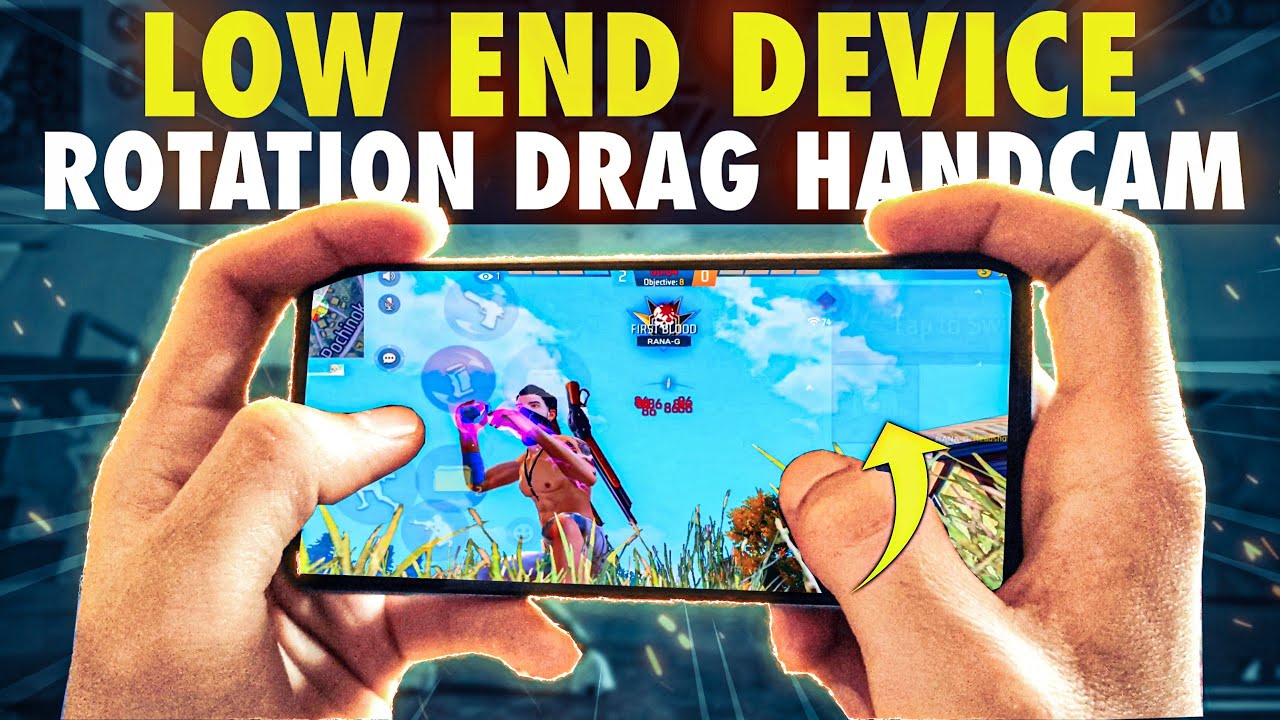 Low End Device Rotation Drag Handcam 🔥 Rotation Drag Handcam || - YouTube