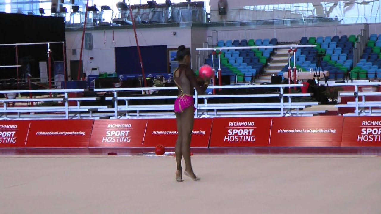 Nastasya Generalova - Ball - 2014 Pacific Rim Championships Event ...