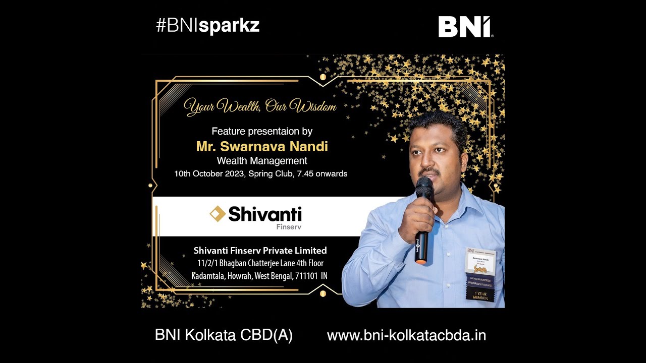Feature Presentation of Mr. Swarnava Nandi from Shivanti Finserv ...