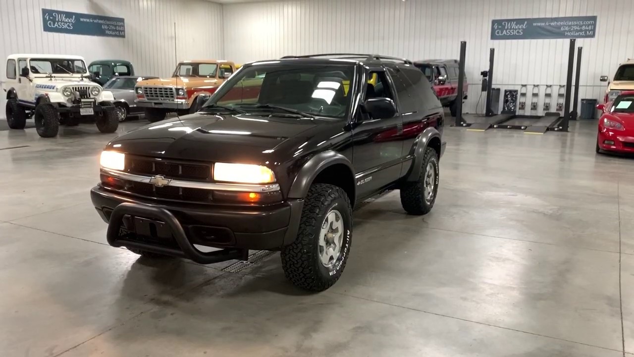 SOLD!!!! 2 OWNER, VERY CLEAN, LOW MILEAGE 2004 CHEVY BLAZER ZR2! - YouTube