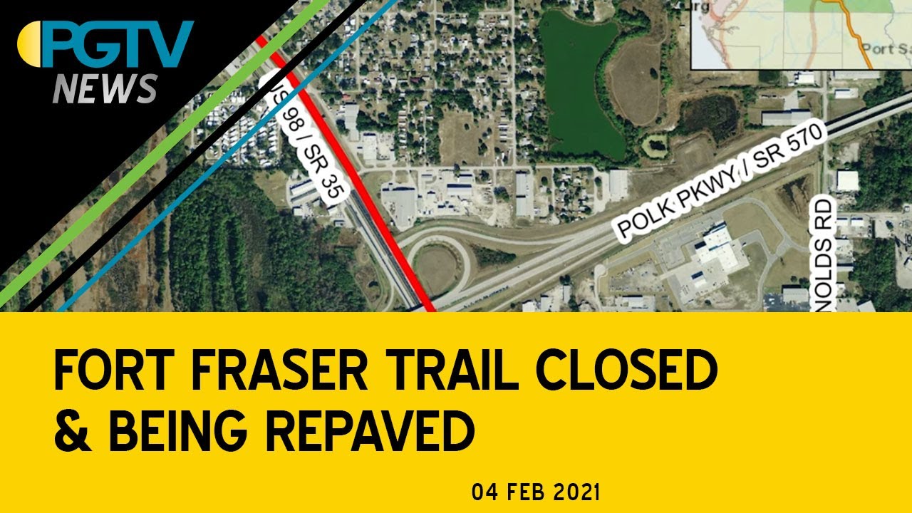 PGTV News - Fort Fraser Trail Being Repaved - YouTube