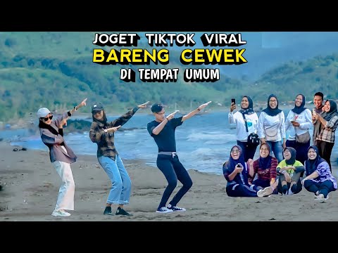 JOGET TIKTOK VIRAL BARENG CEWEK DI TEMPAT UMUM.. NGAKAK PARAH