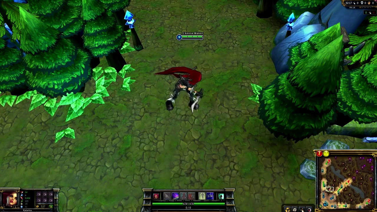 Katarina Emotes League of Legends - YouTube