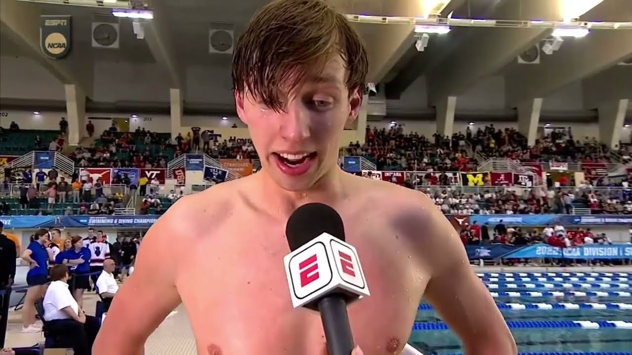 NCAA MEN’S SWIMMING : BROOKS CURRY (LSU) WINS 50FREE ! - YouTube