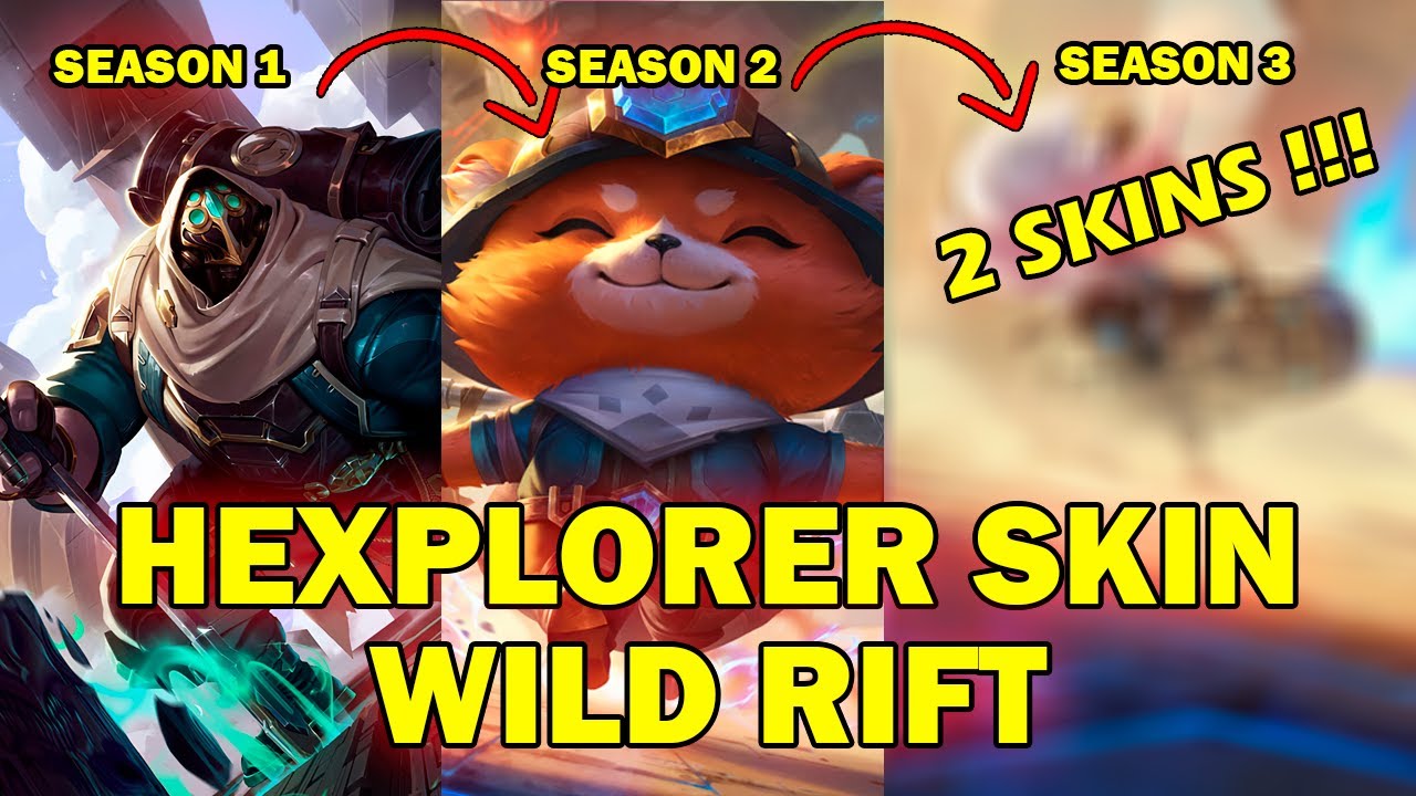 LEAKED HEXPLORER SKIN SEASON 3 | WILD RIFT - YouTube