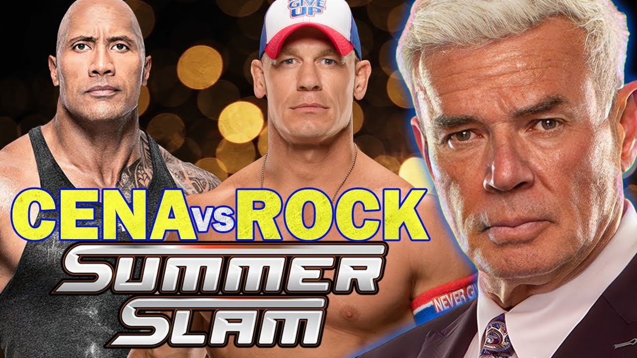 ERIC BISCHOFF: JOHN CENA vs THE ROCK could headline SUMMERSLAM - YouTube