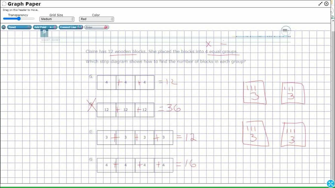 3rd Grade STAAR Practice Representing Multiplication and Division (3.5B ...
