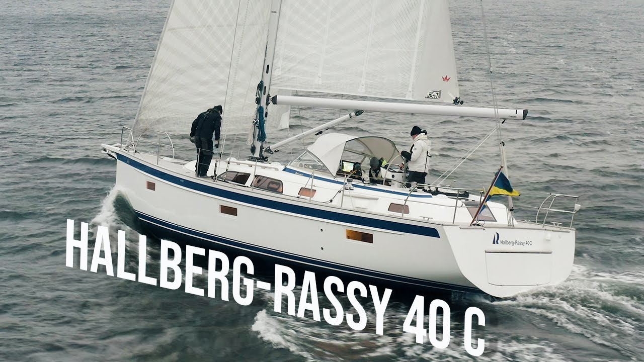 Hallberg-Rassy 40 C - TEST SAILING and GUIDED WALK-THROUGH - YouTube
