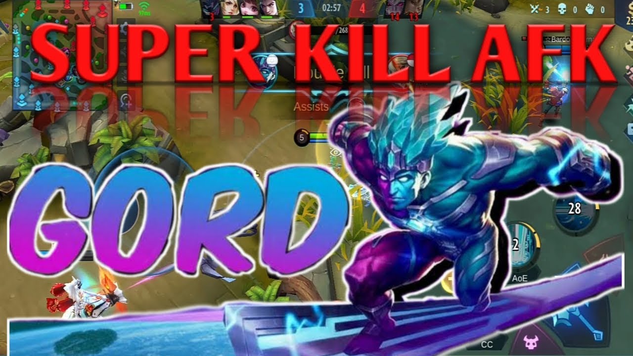 10 KILLS GORD AFK - MOBILE LEGENDS - YouTube