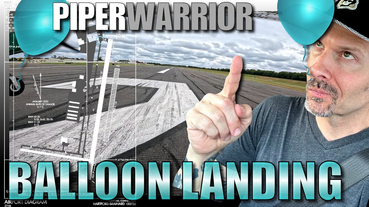 Piper Warrior Failed Landing: Balloon During a Flare with Go Around ...