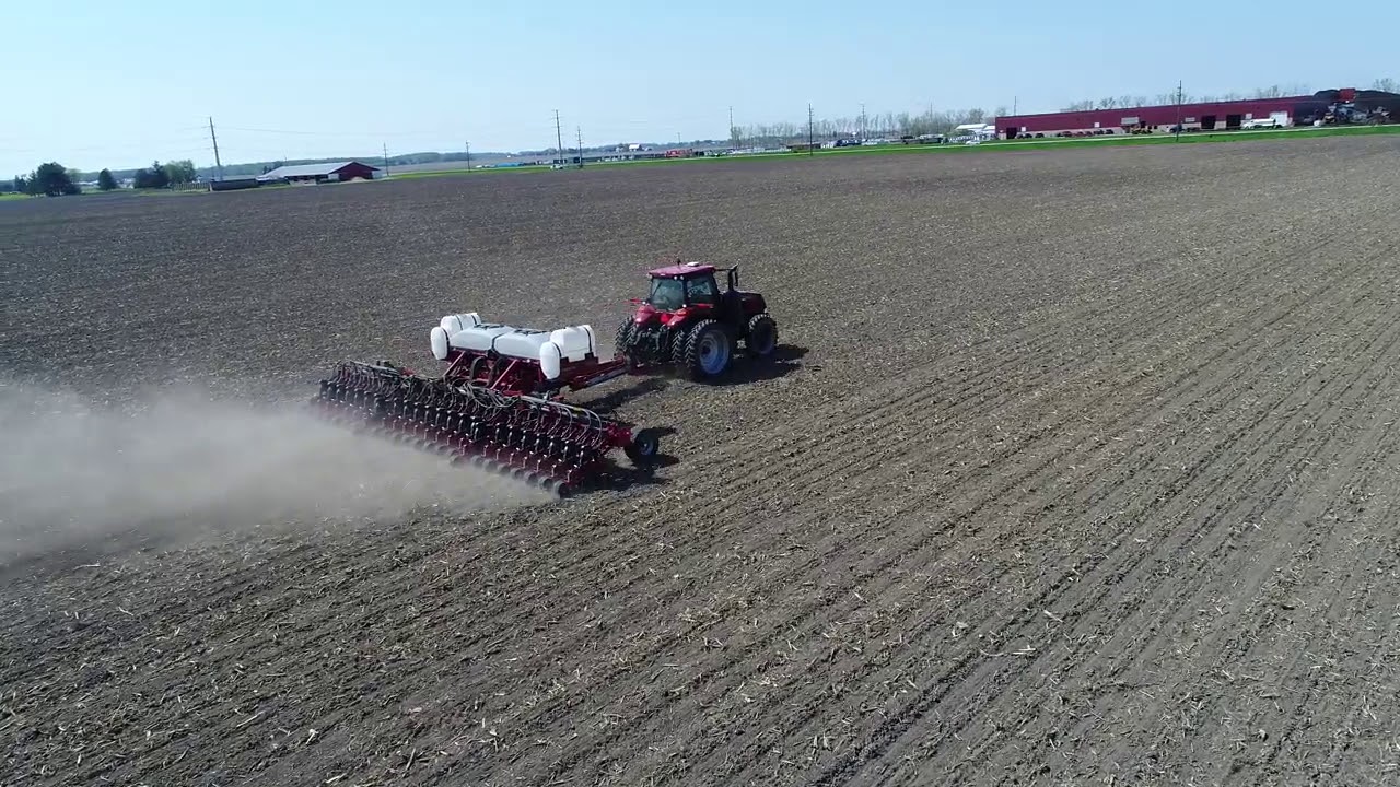 Soybean planting - YouTube