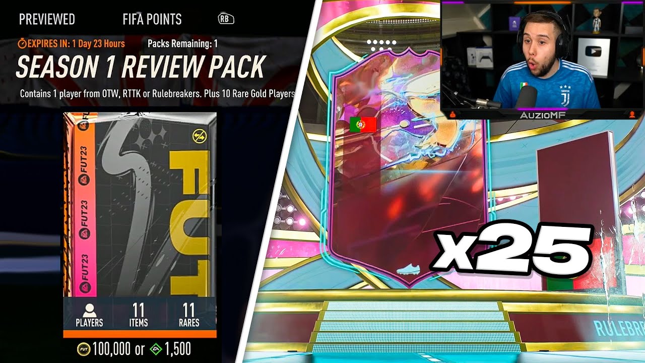 25x SEASON 1 REVIEW PACKS! 😱 FIFA 23 Ultimate Team - YouTube