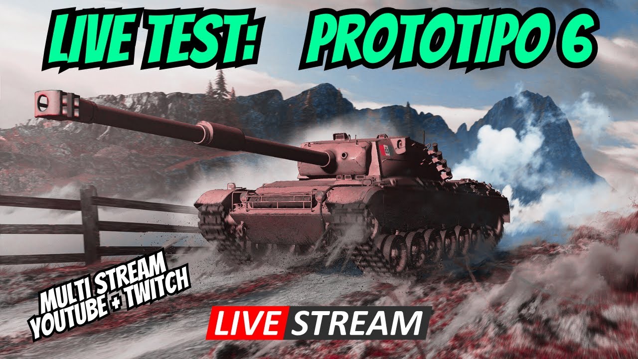 WOT Console / LIVE TEST: Prototipo 6 - YouTube