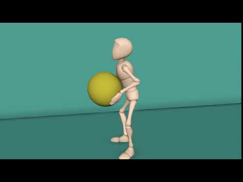 Picking up ball animation exercise - YouTube