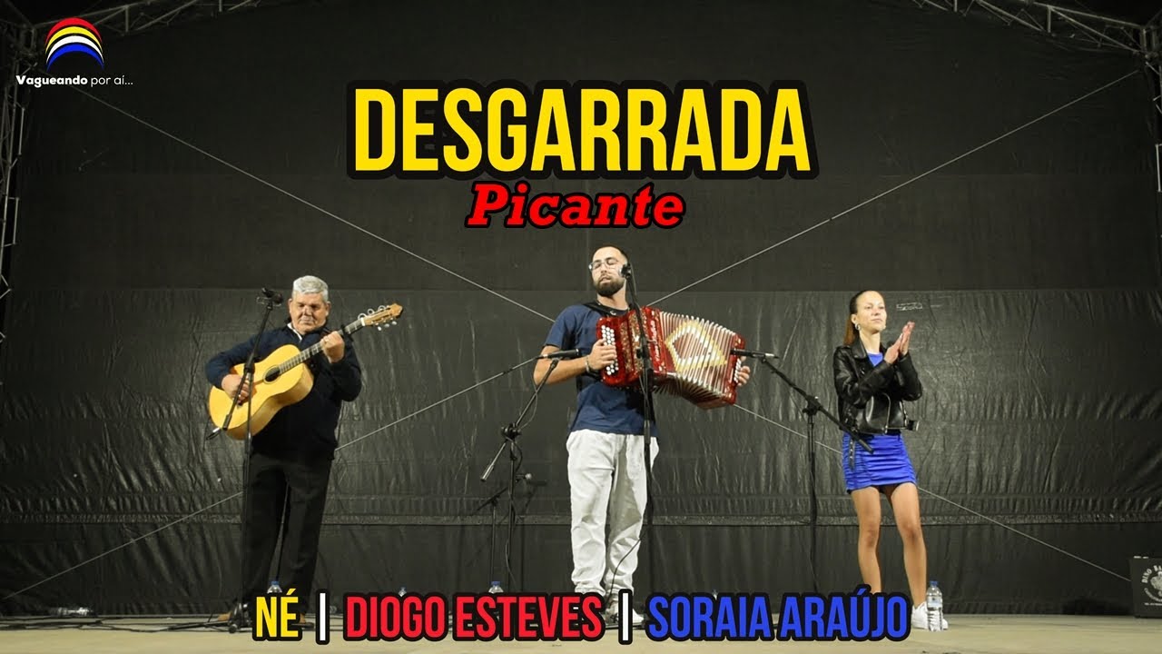 Desgarrada Picante! Né, Diogo Esteves e Soraia Araújo - Festa de Santa ...