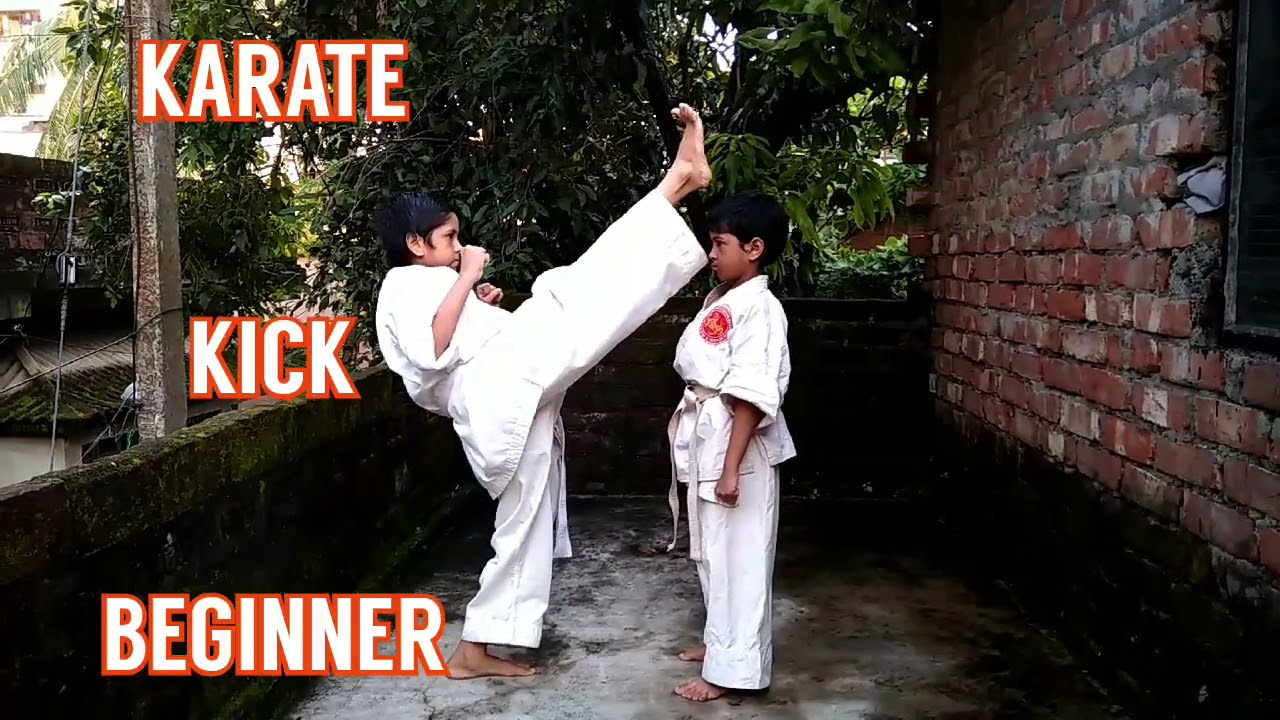 BASIC KARATE KICK EXERCISE#LEARN KARATE - YouTube