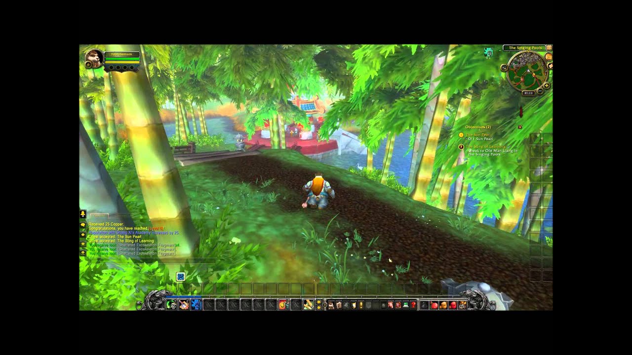 Mists of Pandaria Beta- Pandaren Monk Starting Zone- Part 5 - YouTube