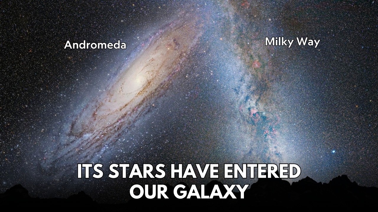 Plot Twist! The Andromeda-Milky Way Merger Has Begun - YouTube