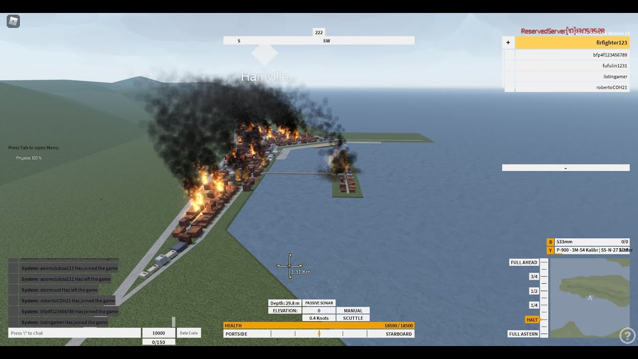 Roblox Neo warfare launching missiles from submarine - YouTube