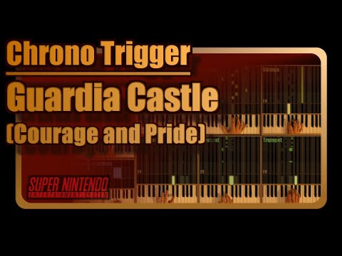 Guardia Castle (Chrono Trigger, SNES) — All parts on keyboard - YouTube