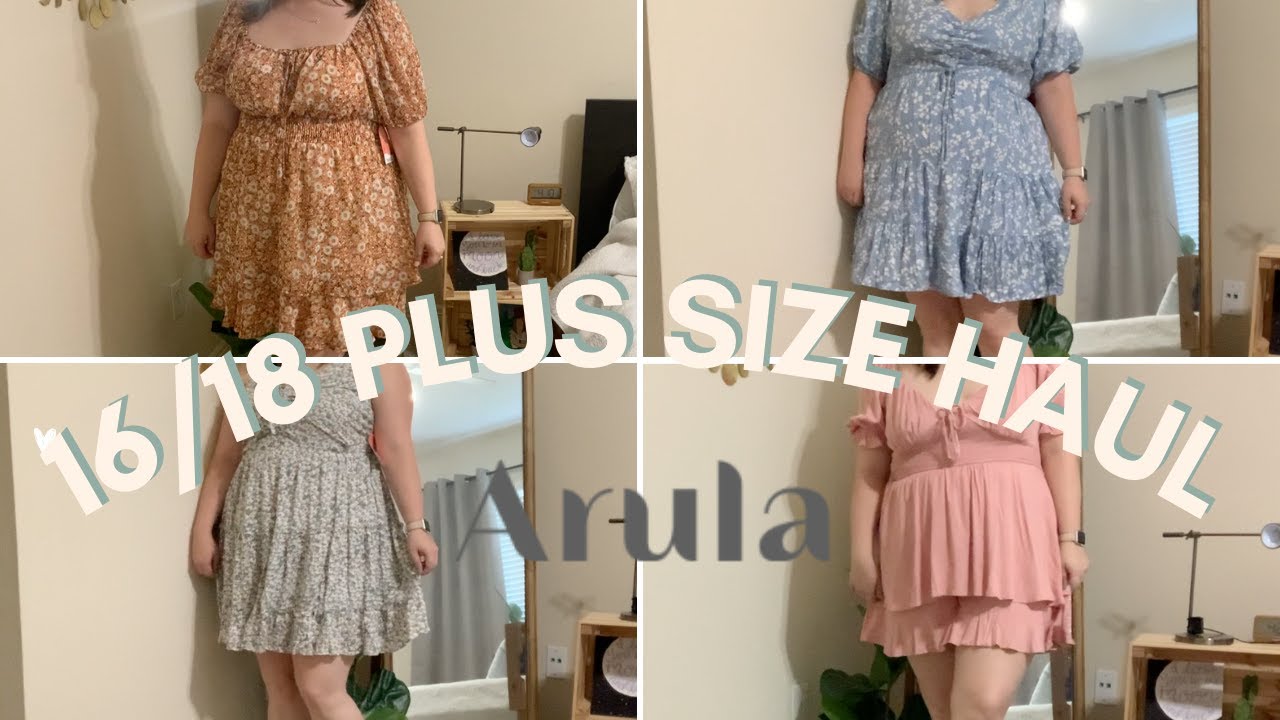 Arula 16/18 Plus Size Try On Haul - YouTube