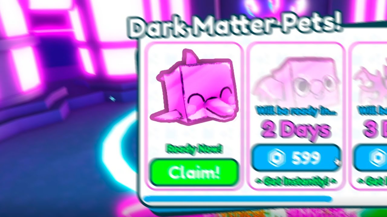 I GOT the DARK MATTER Dolphin! - Pet Simulator X - YouTube