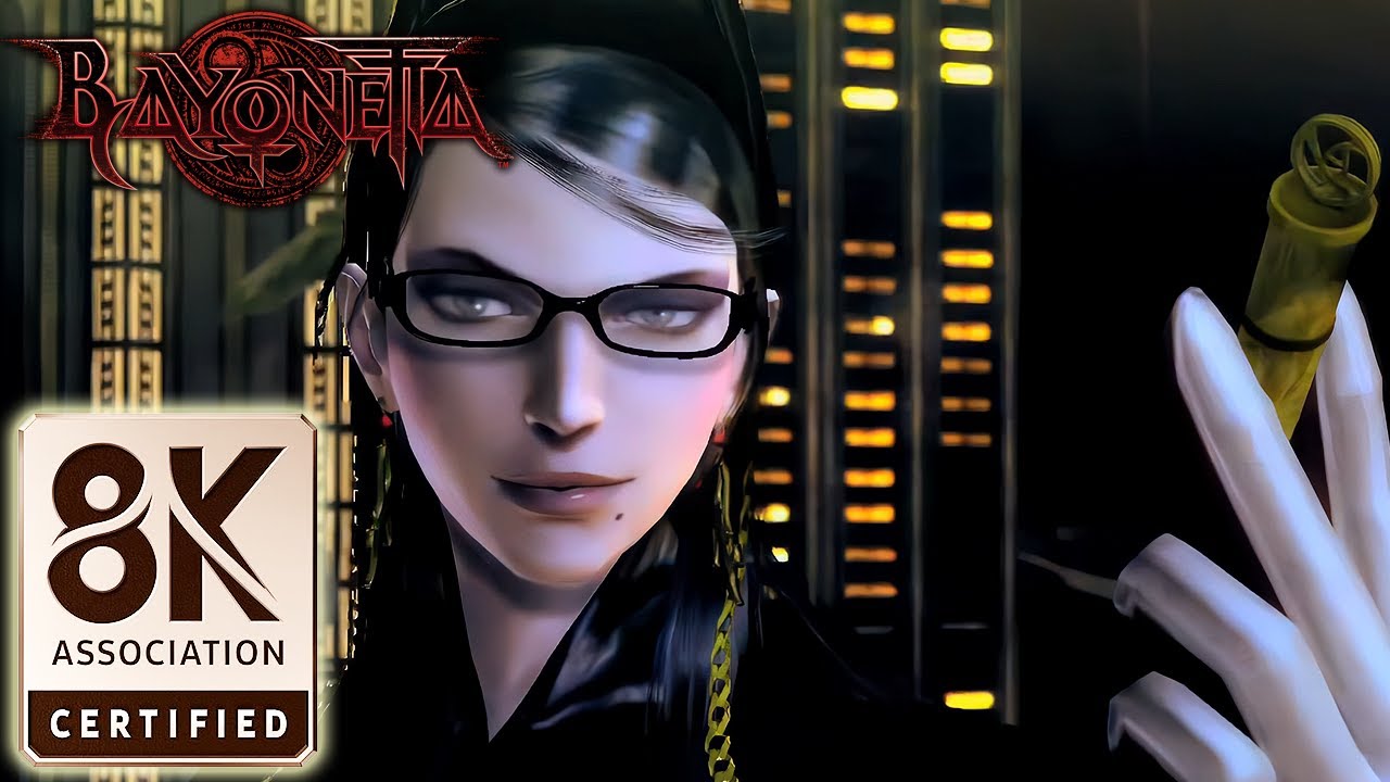 Bayonetta Official Trailer 8k (Remastered with Neural Network AI) - YouTube