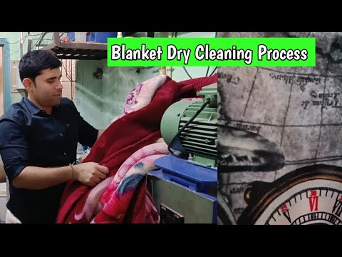 How To Blanket Cleaning, How To Blanket Washing, Dry Cleaning Process ...