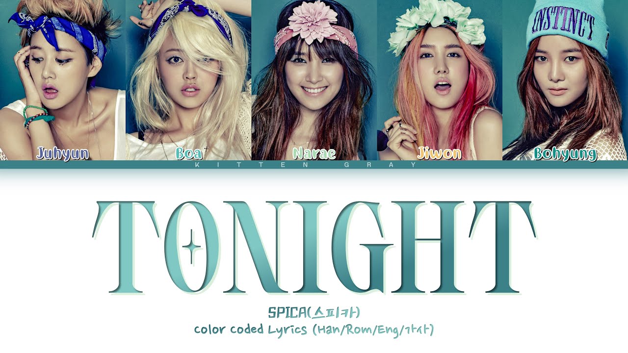 SPICA(스피카) – Tonight (Color Coded Lyrics) (Han/Rom/Eng/가사) - YouTube