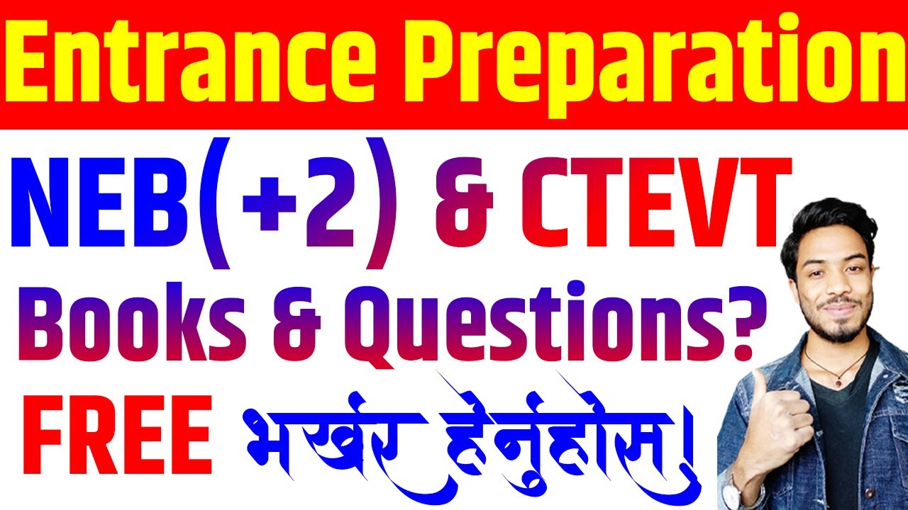 +2 & CTEVT Entrance Book & Questions|NEB or Plus 2 And CTEVT Entrance ...