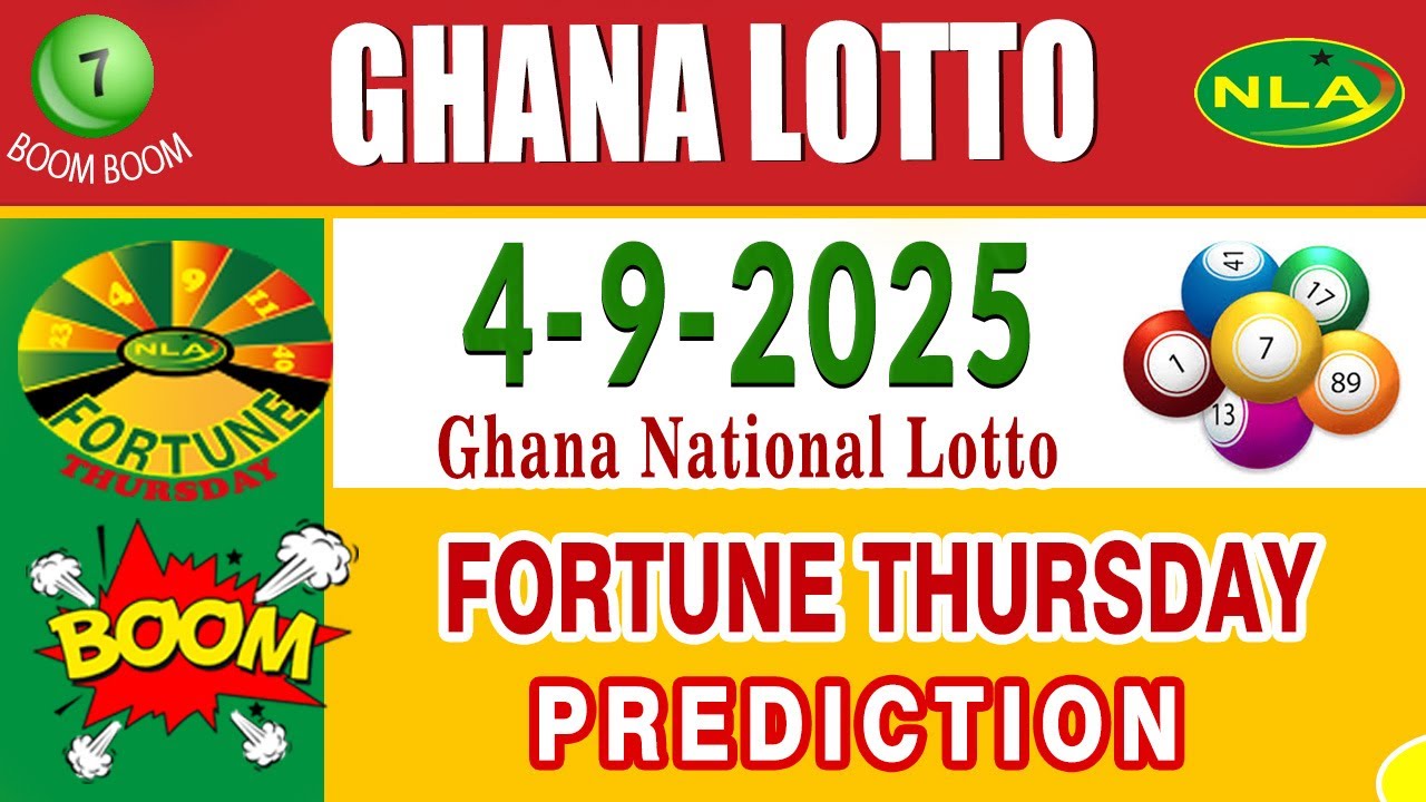 Fortune Thursday I Ghana Lottery I Ghana National Lotto Monday Special ...