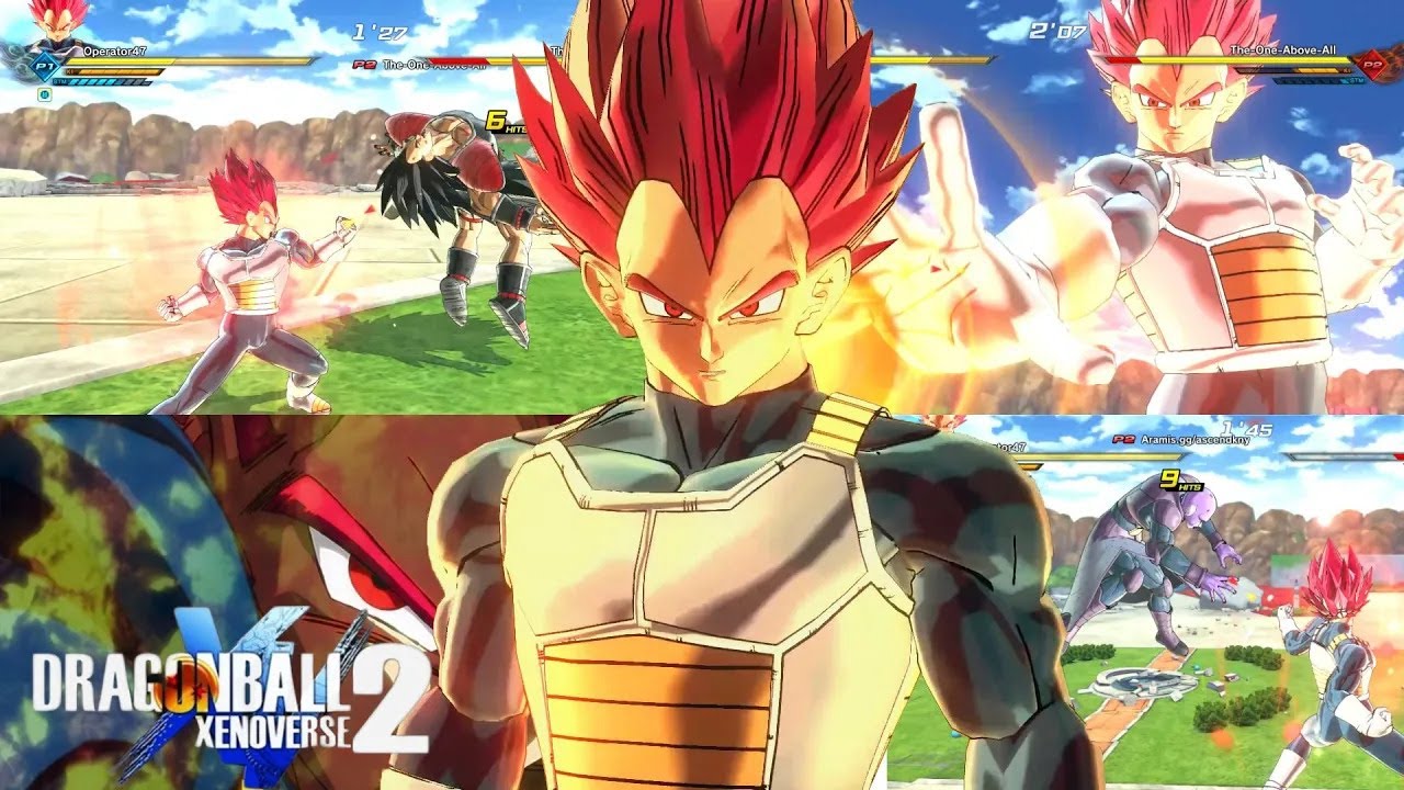 CUSTOM Super Saiyan GOD VEGETA MASSIVE STRIKE DAMAGE BUFF in Dragon ...