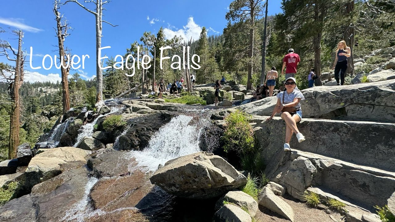 LAKE TAHOE-Lower Eagle Falls, Emerald Bay, California - YouTube