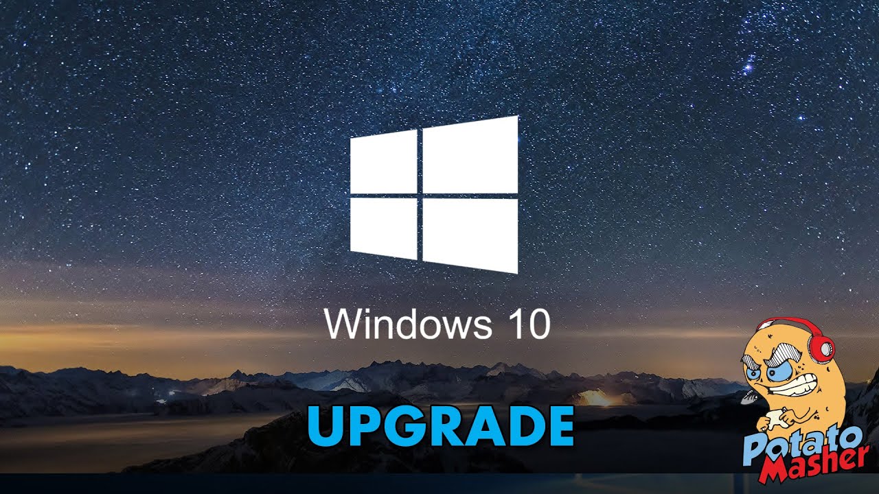 The Potato Masher is now running Windows 10! - YouTube