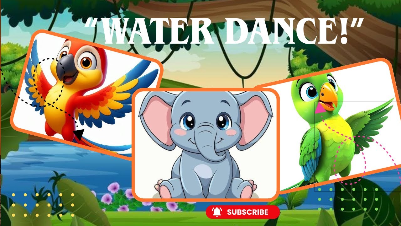 “Toto & Mittu’s Splashy Water Dance” | Cute Kids Cartoon/English ...