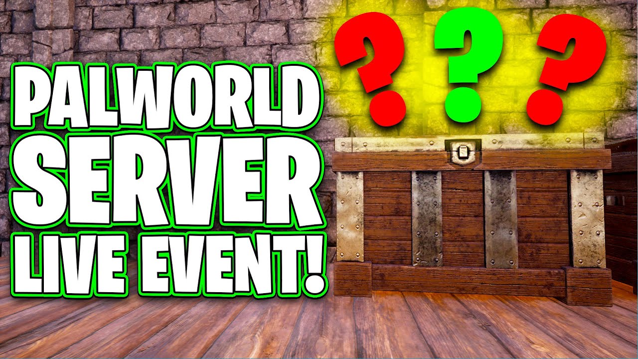 PALWORLD LIVE EVENT! + PARTY! || CazGang Server || 🔴LIVE - YouTube