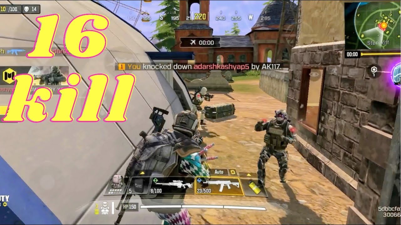 Pro lobby vs pro player call of duty mobile gameplay - YouTube